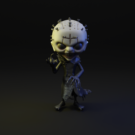 ️ Pinhead Hellraiser figure toy・ 3D File for 3D printing・Cults
