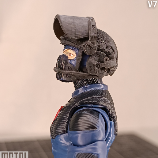 🪖 Ballistic Helmet V7 for 6 inch action figures・ 3D File for 3D ...