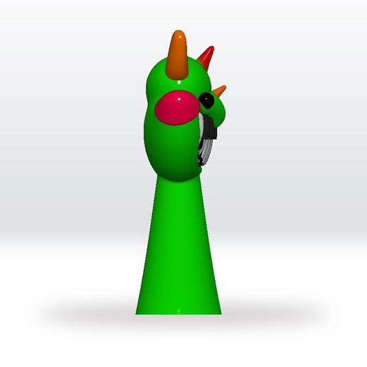 Archivo STL Sprunki Pianosaurus Playtime STL 3D Model Character Fanart ...