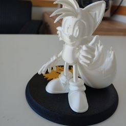 3D print Tails - Sonic The Hedgehog - Low Poly - Fanart・Cults