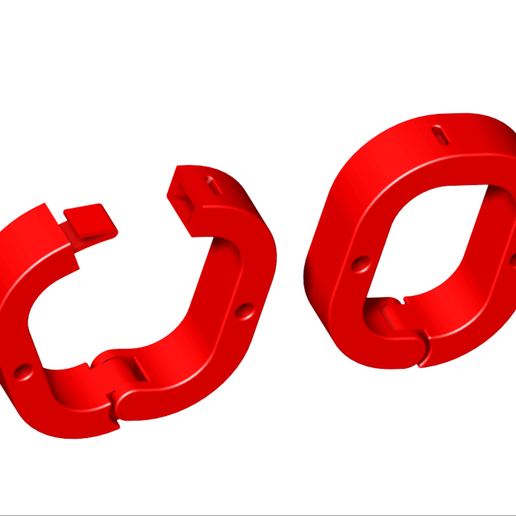 👙 Handcuffs for Men・ STL File for 3D printing・Cults