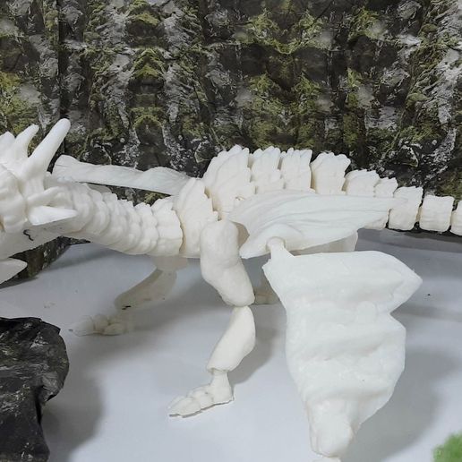 🐉 FUN KIT - Articulated Upright Dragon (No supports needed)・ 3D File ...