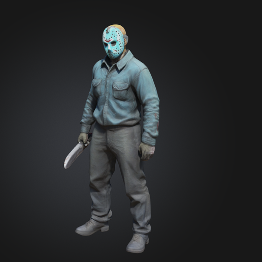 👾 Jason Voorhees Statue x3・ STL File for 3D printing・Cults