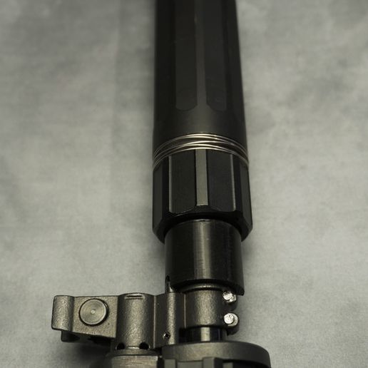 🔫 Airsoft Muzzle Thread Adapter 24mm CW to 14mm CCW (AK-74/AK-105)・ STL ...