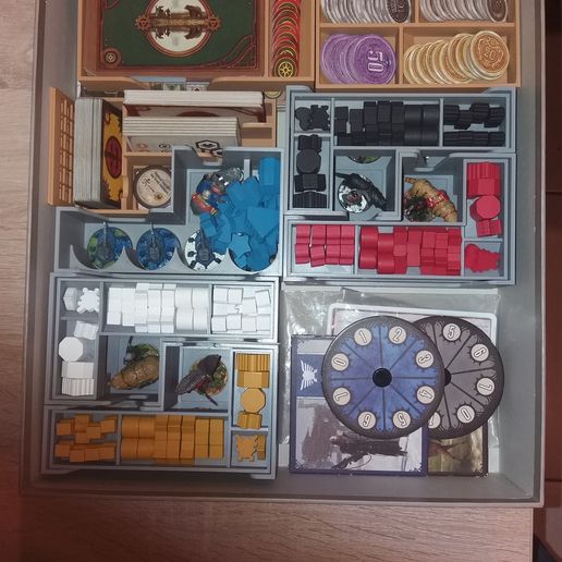 📦 Scythe Organizer 7 Factions - Storage box for Scythe・ STL File for 3D ...