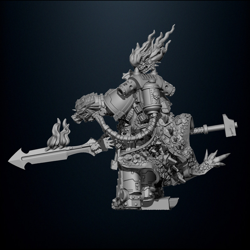 🌋 Volcano boy・ 3D File for ・Cults