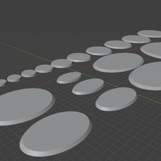 🎲 simple bases for tabletop games・Free 3D File for 3D printing・Cults