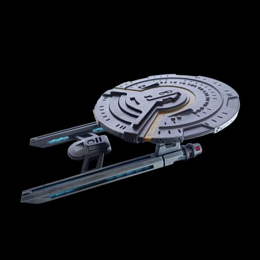 🧱 USS Cerritos Serious Series with Brick Inserts・ STL File for 3D ...