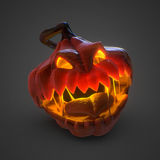 STL file Halloween Pumpkin 3d printable 🎃 ・Model to download and 3D ...
