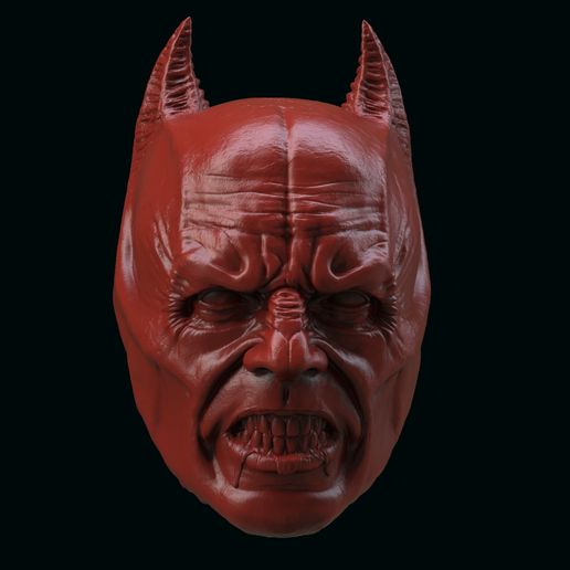 batman demon's head
