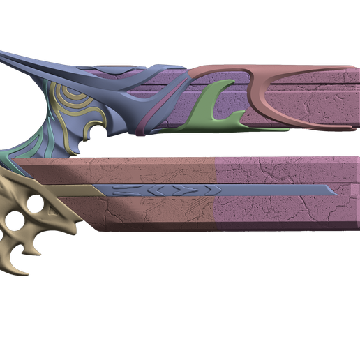 3D file Lucian Light Pistols League of Legends LoL Gun Prop Replicas ...