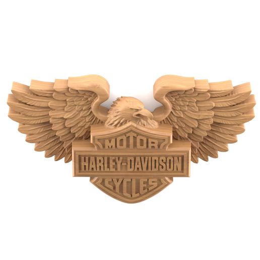 🏍️ Harley Davidson・ STL File for 3D printing and CNC machining - Laser ...