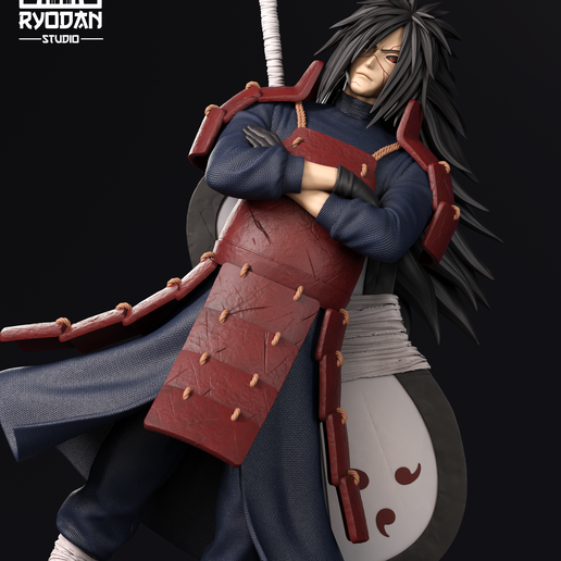 👾 MADARA UCHIHA NARUTO SHIPPUDEN・Archivo 3D para Impresión 3D・Cults
