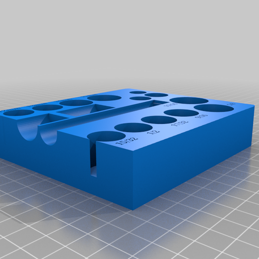 🔧 Harbor Freight socket set organizer SPLIT・Free STL File for ・Cults