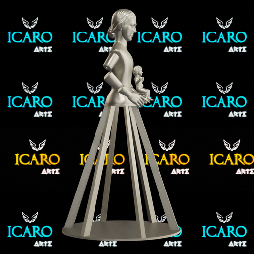 🎨 virgen rocio fan art _ Virgin Rocio fan art・Archivo 3D para Impresión ...