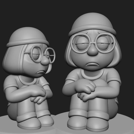 🦅 Meg Griffin・ STL File for 3D printing・Cults