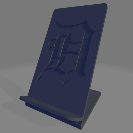 STL file Detroit Tigers Phone Holder 📞 ・Design to download and 3D print ...