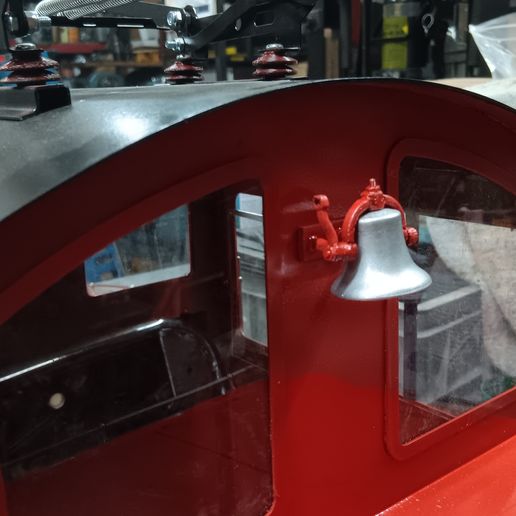 🚂 Locomotive Bell・ STL File for 3D printing・Cults