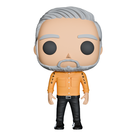 👨 Funko pop man shirt oranje・ STL File for 3D printing・Cults