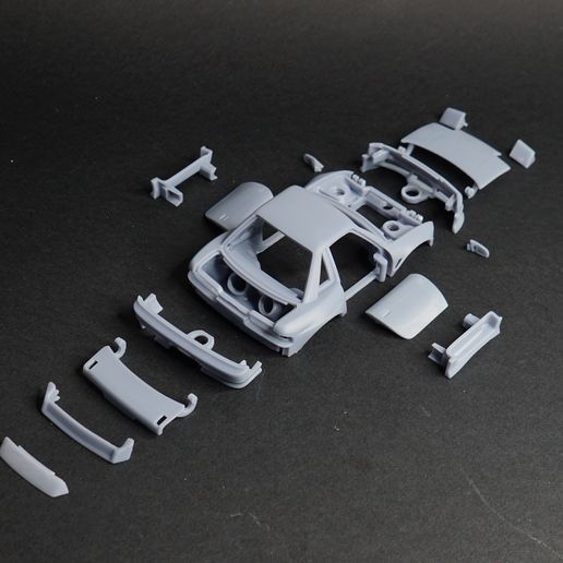 🚗 Nissan Onevia 240SX tooned car model kit・ STL File for 3D printing・Cults