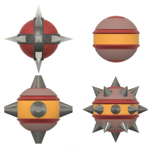 💣 Team Fortress 2 | Demoman's Stickybombs・ 3MF File for ・Cults