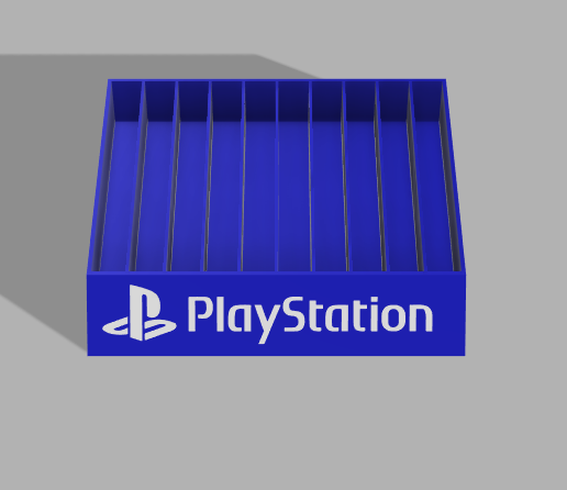 🎮 PlayStation Video Game & CD Desk Organizer / Soporte Porta Juegos PS ...