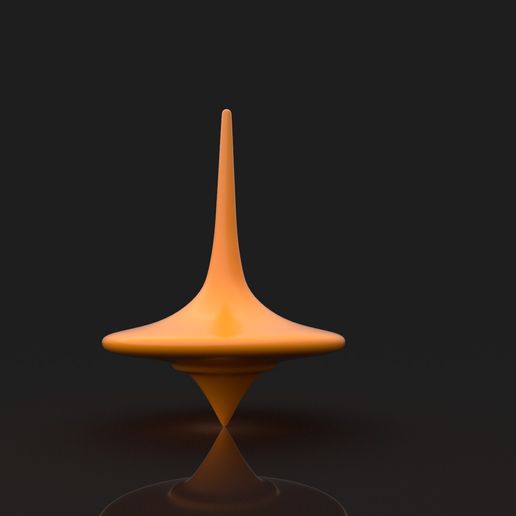 🔝 Spinning Top・Free STL File for 3D printing・Cults