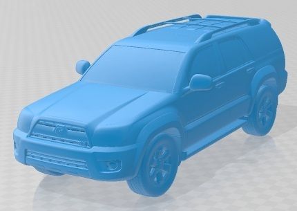 🚗 Toyota 4runner 2009 Printable Car・ 3D File for 3D printing・Cults