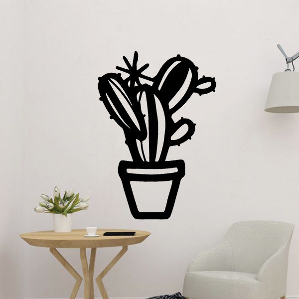 Download file Cactus 2D Decoration • 3D printable template ・ Cults