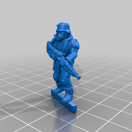 💂 Traitor Guard - Space Solider Mini - Brown Shadow 28mm・Free 3D File ...