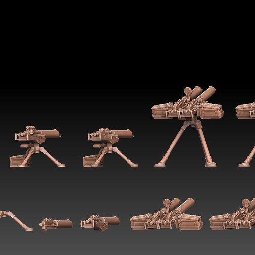 🔫 Swedish Ksp M36 Machine Gun・ 3D File for 3D printing・Cults