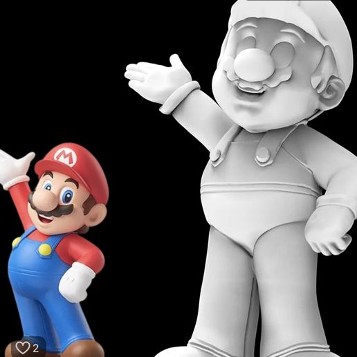 👾 Super Mario 3D Model・ STL File for 3D printing・Cults