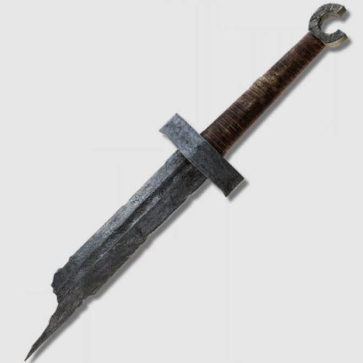 🗡️ Broken Straight Sword - Dark Souls 3・Free STL File for 3D printing・Cults