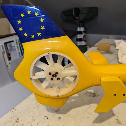 ⚡ Electric Fenestron for trex 450・Free STL File for ・Cults