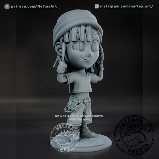 🍞 Chibi Pan・ 3D File for 3D printing・Cults