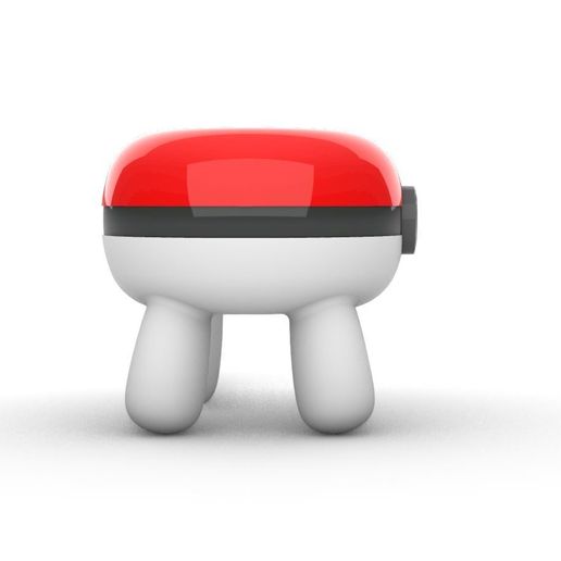 🐉 Life Size Pokeball Stool・ STL File for 3D printing・Cults