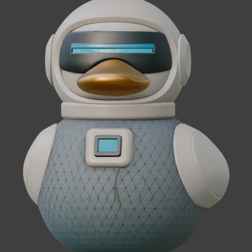 🦆 Duck cosmic・ STL File for 3D printing・Cults