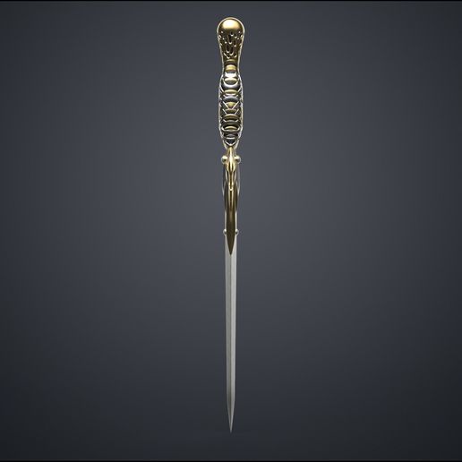 🗡️ Galadriel's Dagger & Sheath - Rings of Power・ 3D File for ・Cults