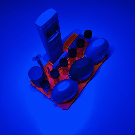 🐾 Hanna Checker organizer・ STL File for 3D printing・Cults