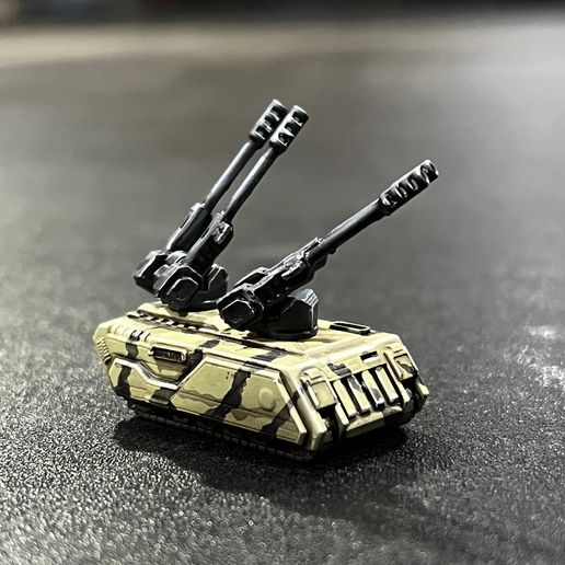 🪖 AA Tank (Kolibri)・Free STL File for ・Cults