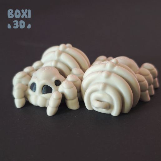 💀 SKELETON SPIDER- FLEXI - ARTICULATED - CUTE - PRINT IN PLACE・ 3D File ...