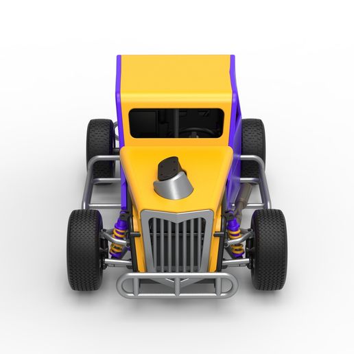 🚗 Dwarf car Version 2 Scale 1:25・ 3D File for 3D printing・Cults