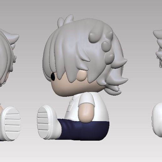 STL file Evangelion Chibi Fumo Petadoll Pack / Paquete 👾 ・Template to ...