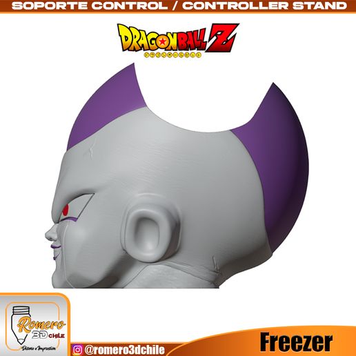 🎛️ Freezer Control Stand New / Dragon Ball Z・ STL File for 3D printing ...