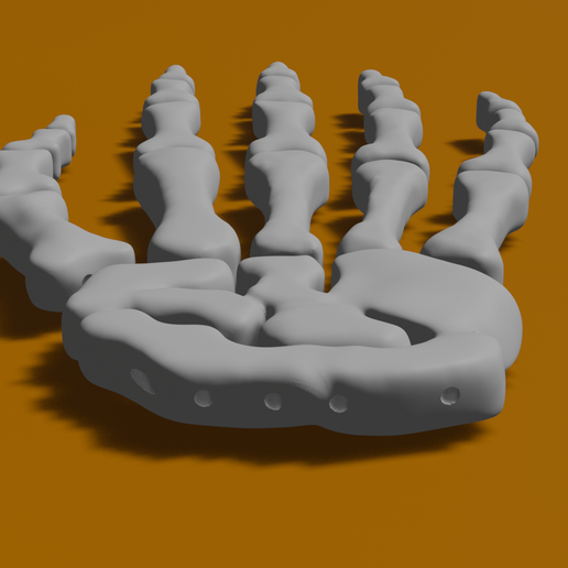 💀 Skeleton Hand / Halloween decoration・Free STL File for 3D printing・Cults