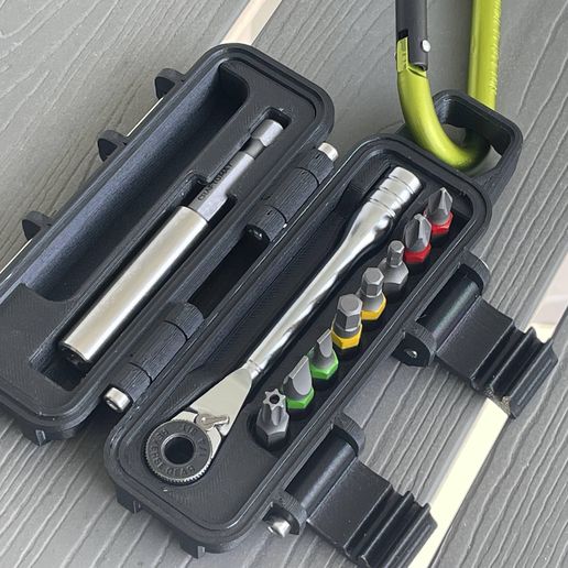 📦 Rugged Box for mini rachet set・Free STL File for 3D printing・Cults