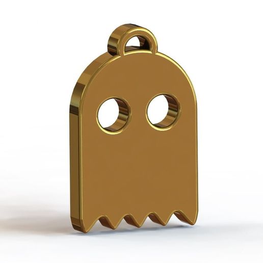 Free STL file pac man key chain 👨 ・3D printing template to download・Cults