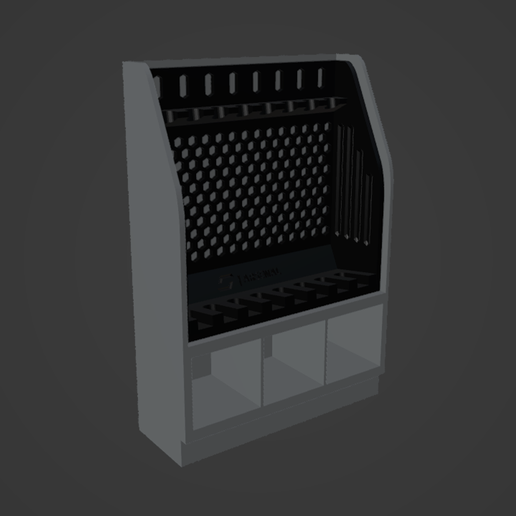 🪖 Armory - Rack & Base #01&02・ STL File for 3D printing・Cults