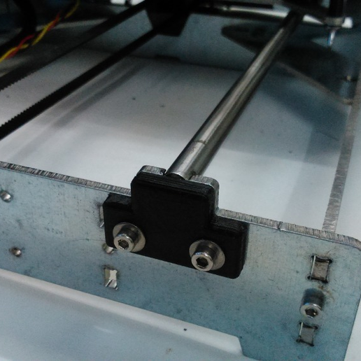 🧞‍♂️ stopper plate Y rods Prusa I3 Steel・Free 3D File for ・Cults