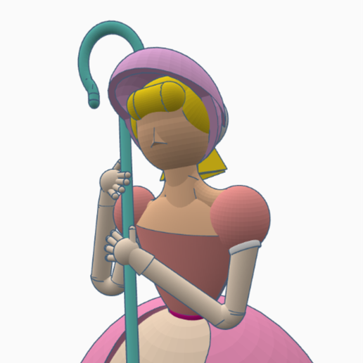 💭 Betty Toy Story・ STL File for 3D printing・Cults